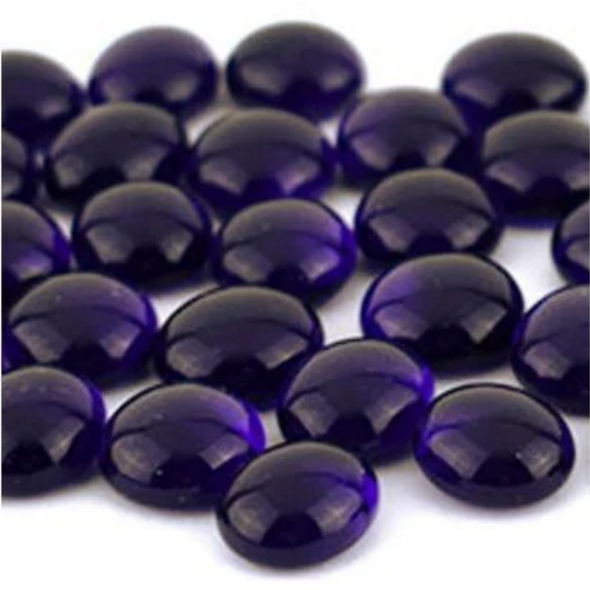 Glass Nuggets - Dark Grape Crystal — Hobby Island UK