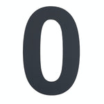 Base Acrylic - 8cm Dark Grey Number (Matte Effect) — Hobby Island UK