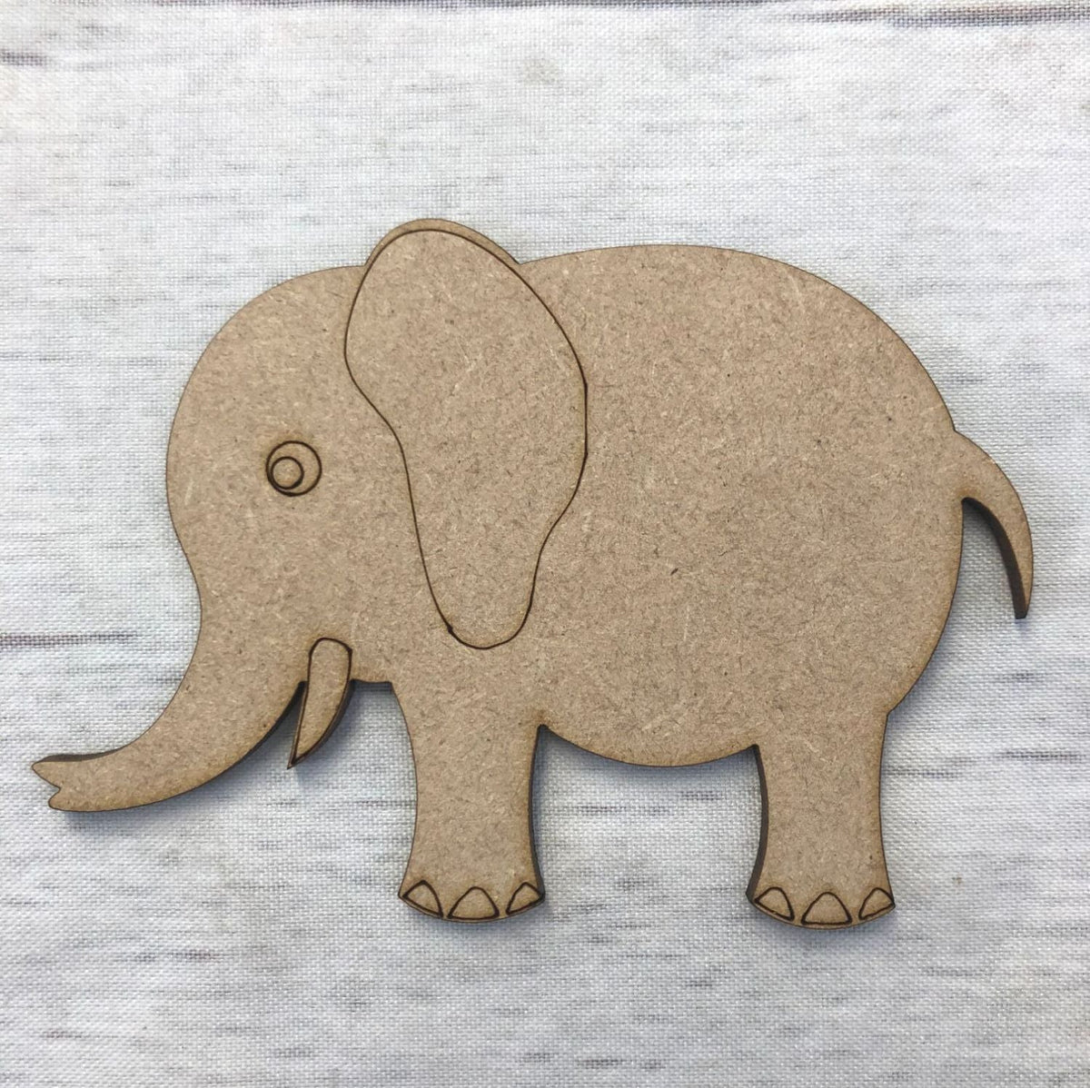 Elephant 2 - engraved — Hobby Island UK