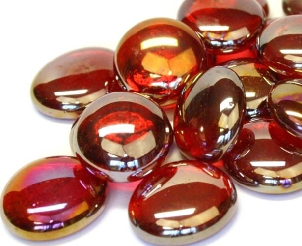 Glass Nuggets - Red Diamond — Hobby Island UK