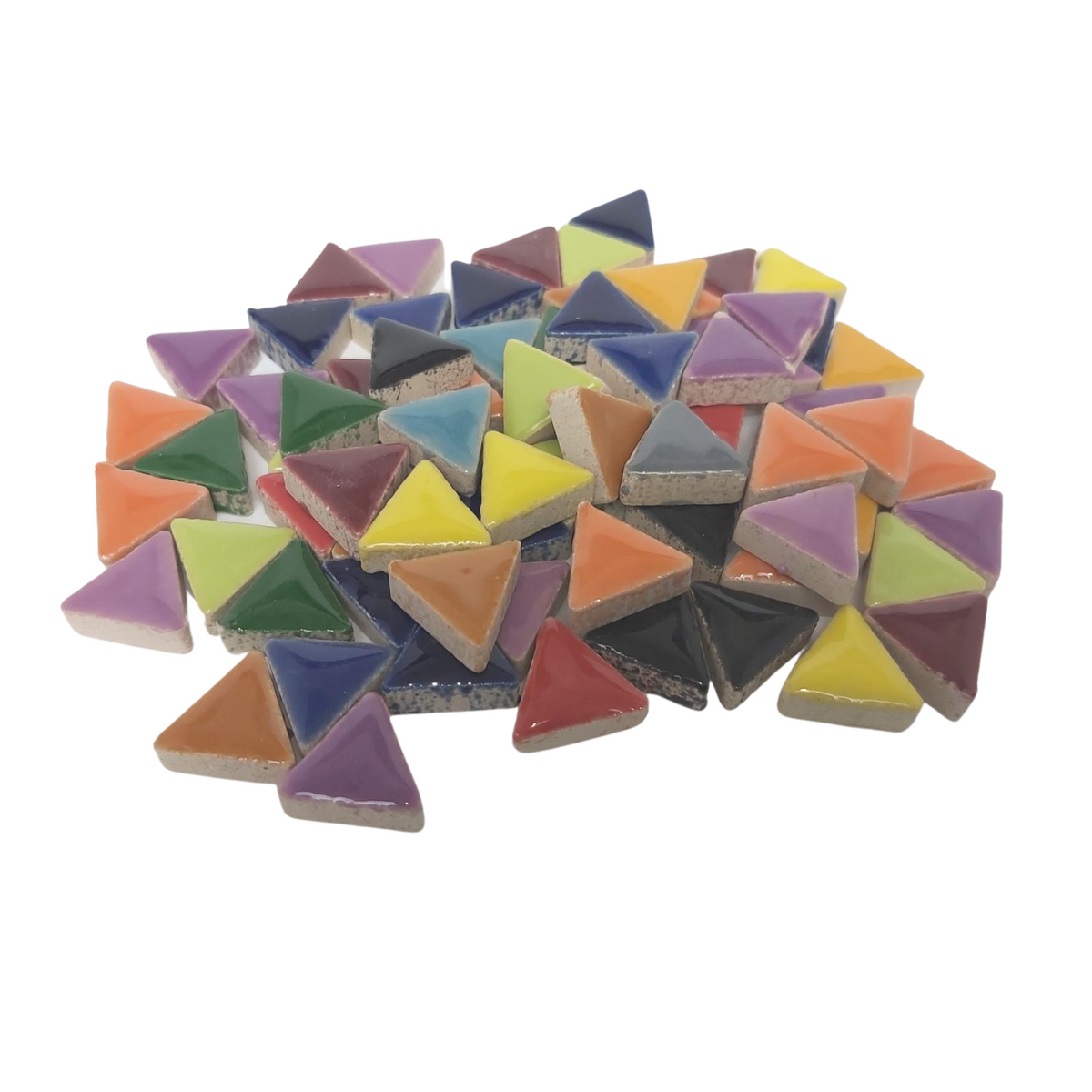 Ceramic Triangles Mix - Multicolour — Hobby Island UK